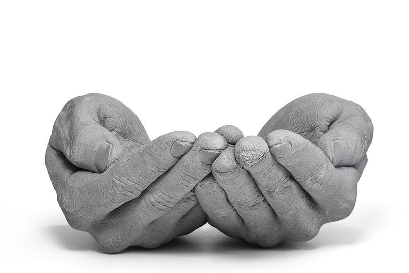 Concrete Hands Home Decoration Beton Art Gift | Etsy