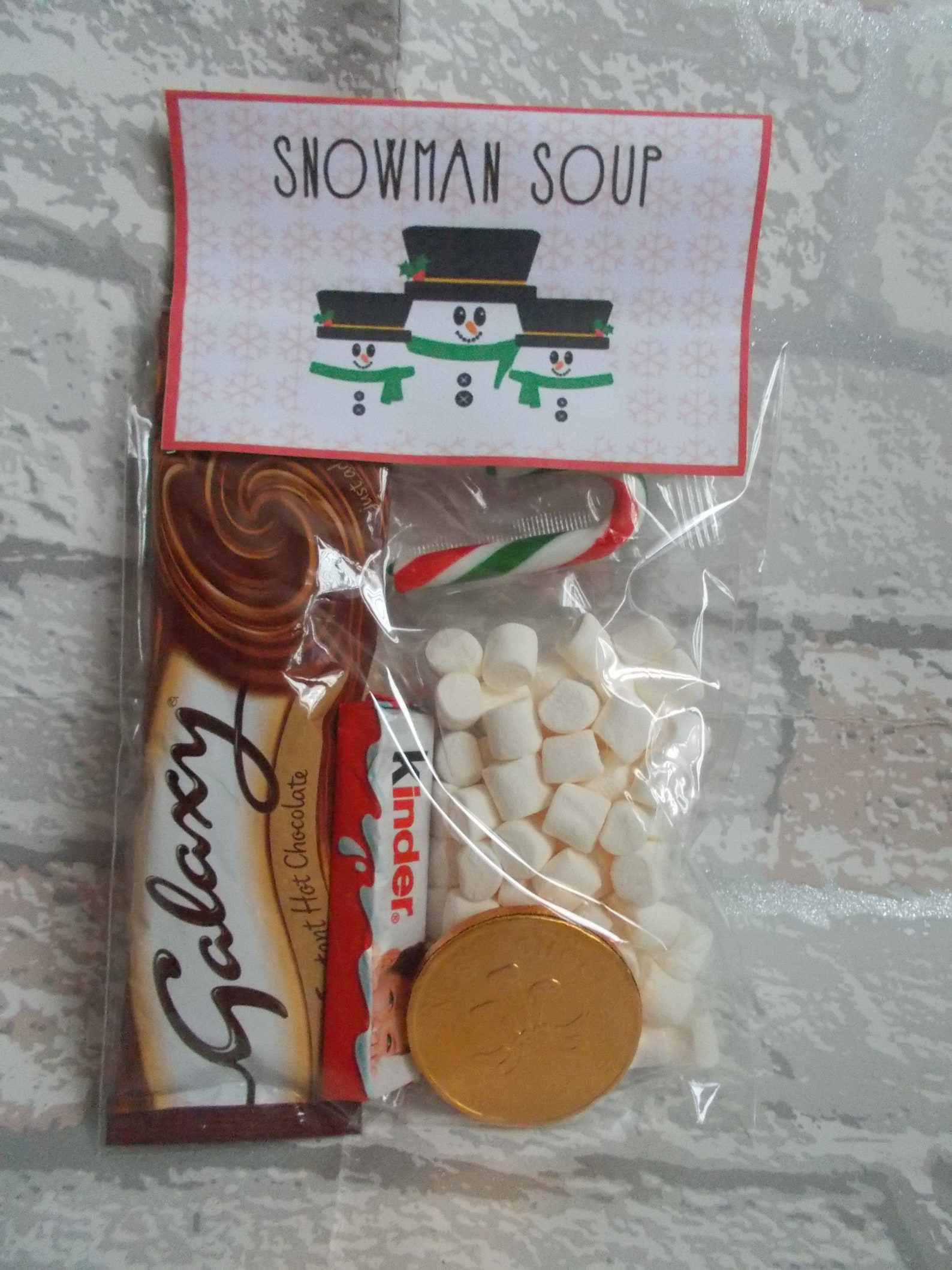 Snowman Soup Kit: Novelty Hot Chocolate Christmas Eve Box - Etsy UK