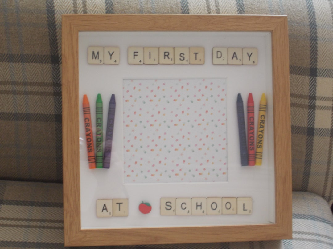 1st Day at School, My First Day at School/nursery Frame, Starting ...