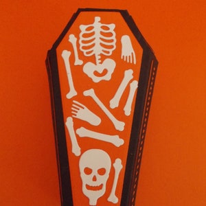 Halloween Coffin Favor Boxes: Trick or Treat Party Sweet Bags - Etsy UK