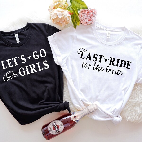 Last Ride Bachelorette Party Shirts - Etsy