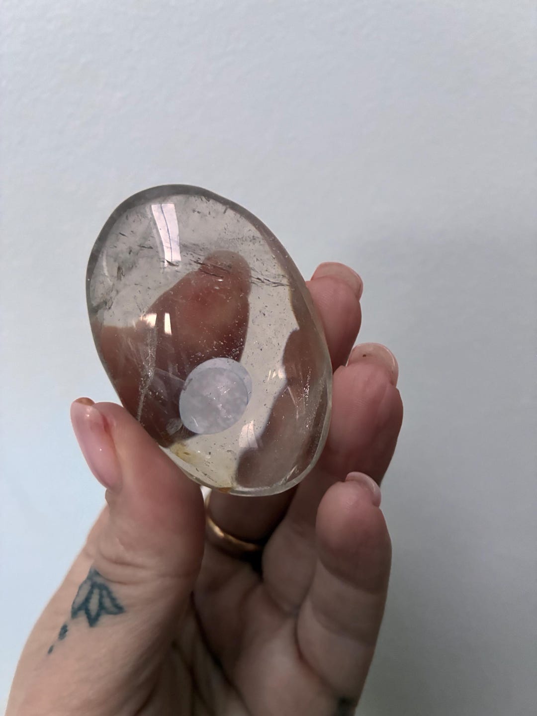 Brazilian Smokey Quartz Palm: Grounding Crystal - Etsy