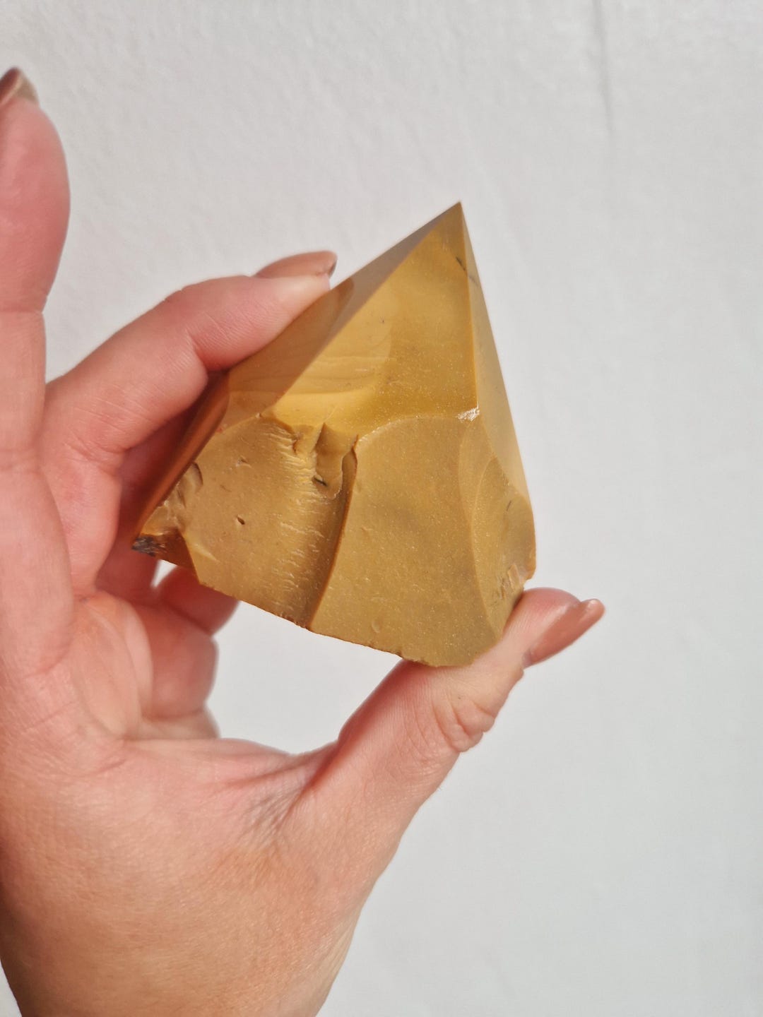 Mookaite Crystal Point - Mookaite Half Polished Crystal - Mookaite ...