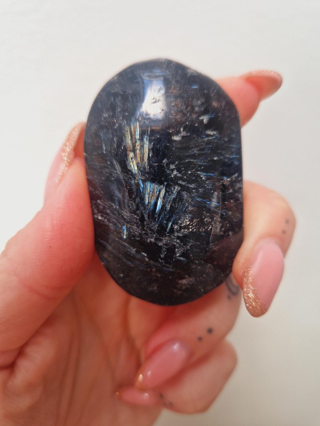 Astrophyllite Crystal Palm Firework Crystal 50mm - Etsy