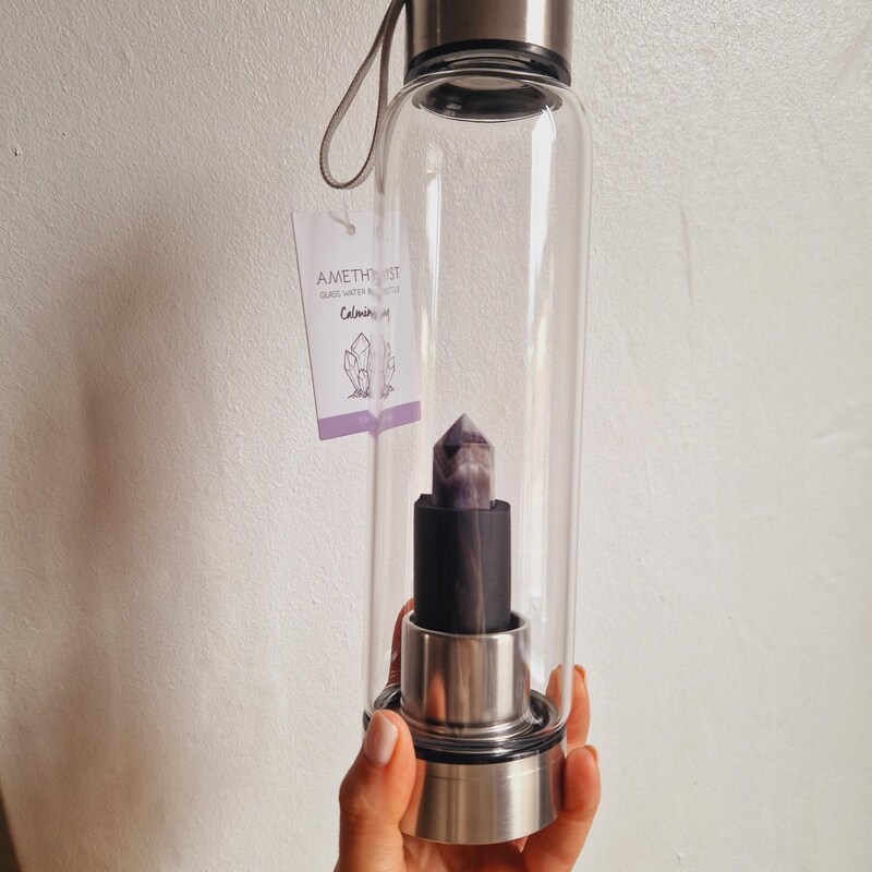 Crystal Water Bottle - Etsy
