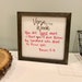 Bible Verse, Weekly Verse, Framed Scripture, Dry Erase Board, Weekly ...