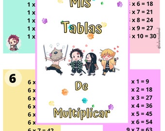 Princesses Multiplication Tables - Etsy Israel