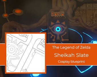 Zelda Sheikah Slate Svg - Etsy
