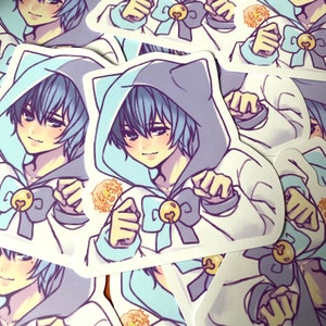 Project Sekai 3 Kitty Toya Vinyl Matte Stickers - Etsy