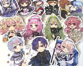 Project Sekai PJSK Band Assorted Sticker Pack high Quality, Scratch and ...