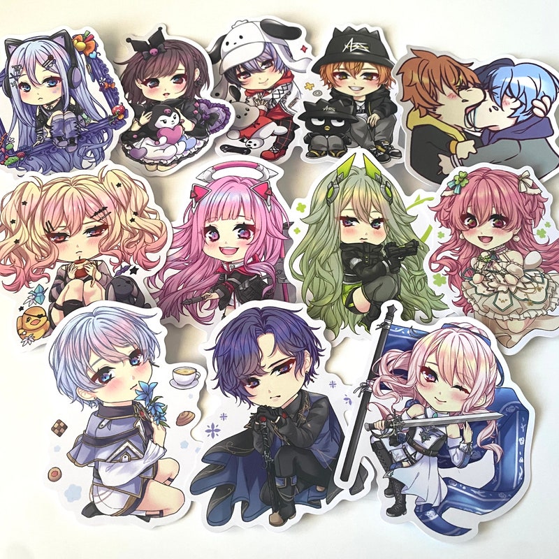 Pjsk Stickers - Etsy