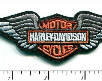 Harley Wing Patch | Etsy