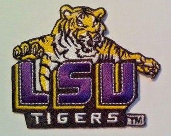 Lsu Iron on Patch - Etsy