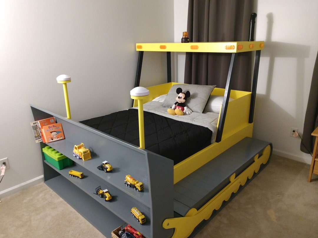 Full Size Bulldozer Bed PLANS (plans Only), Create a Construction ...