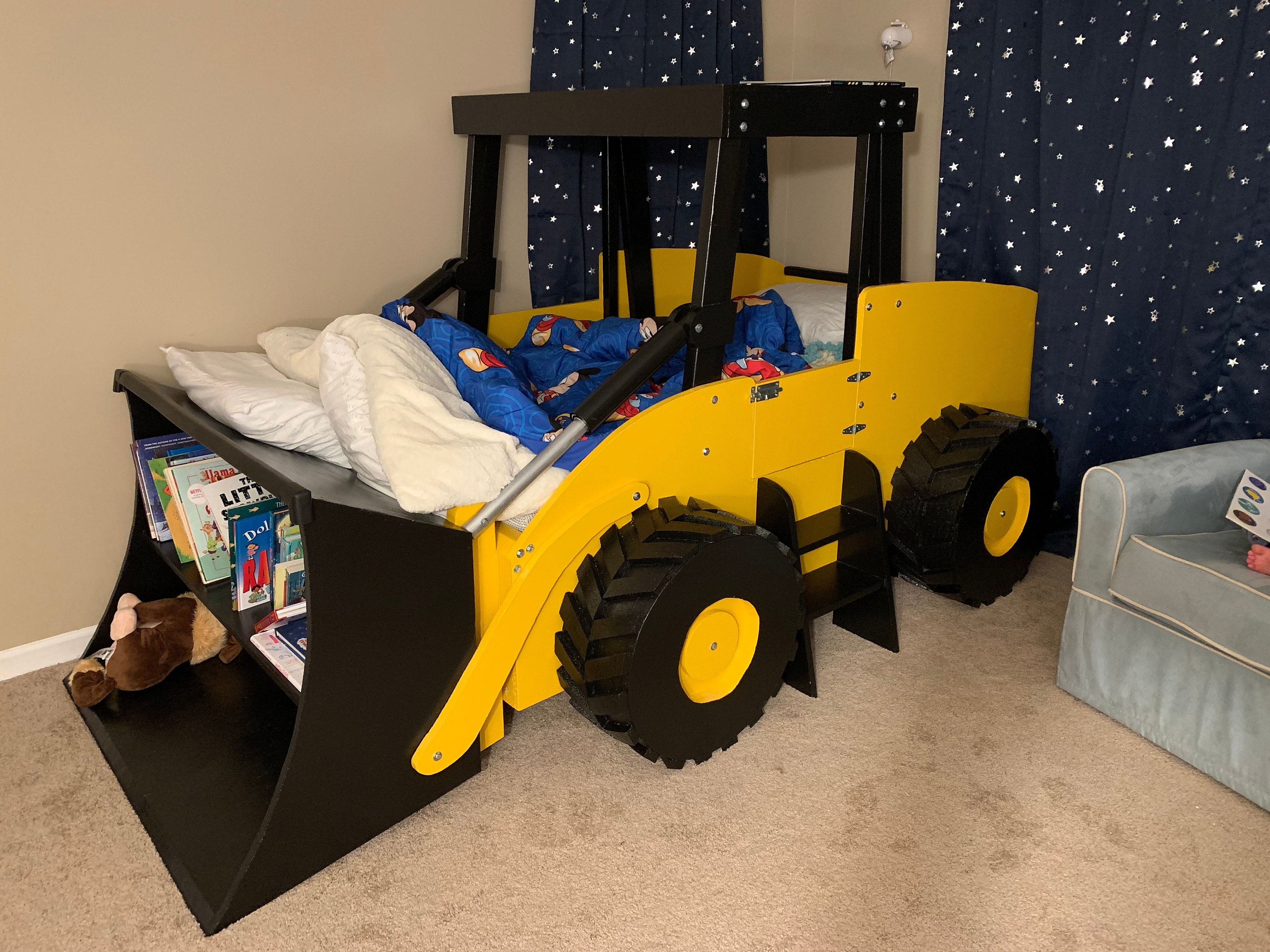 Full Size Front End Loader Bed PLANS (plans Only), Create a ...