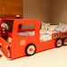 Fire Truck Bed PLANS (plans Only), Create a Fireman Themed Bedroom for ...