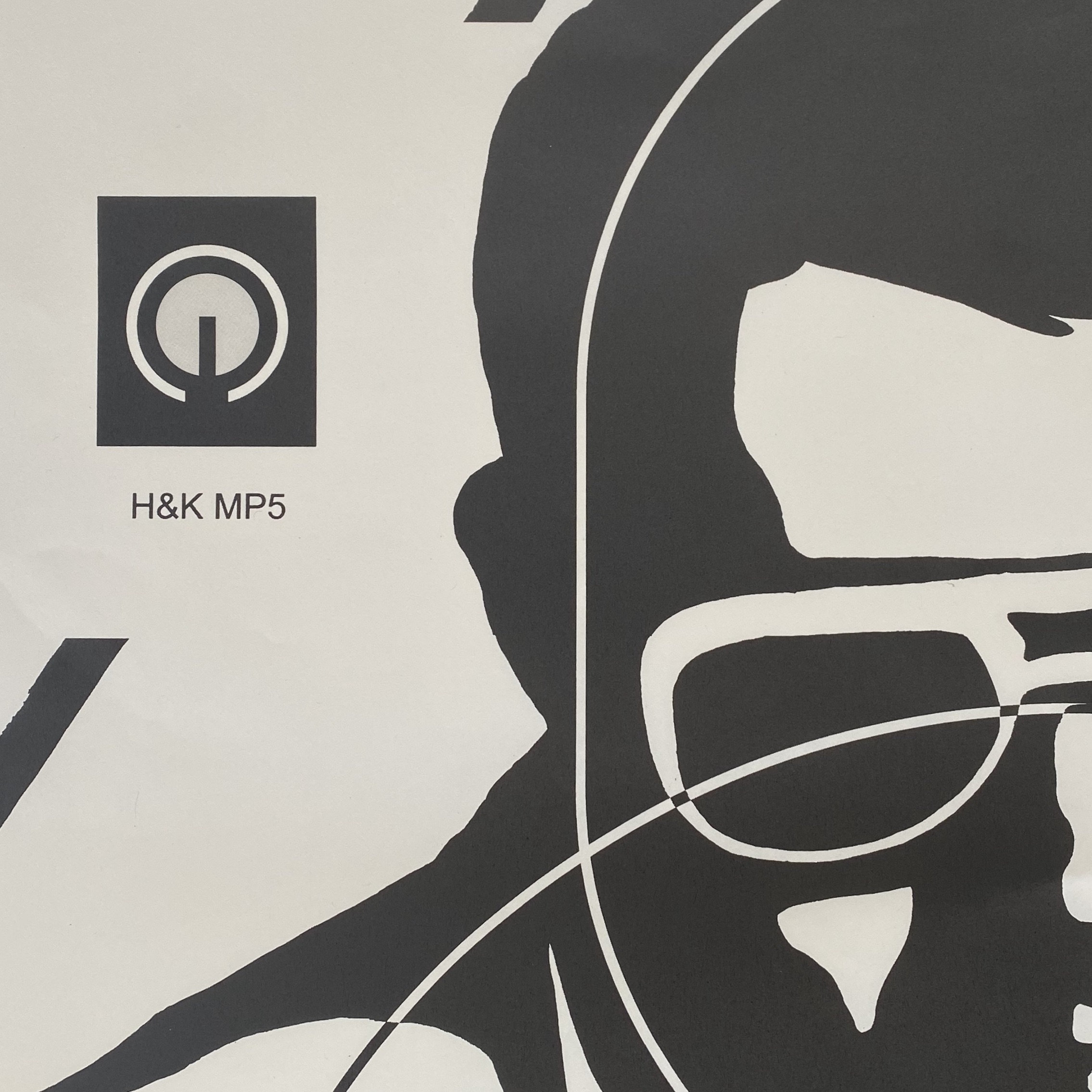 Shooting Target London Met Police / Shooting Range Target / Elvis - Etsy