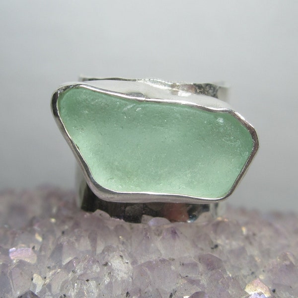Sea Glass Ring - Etsy