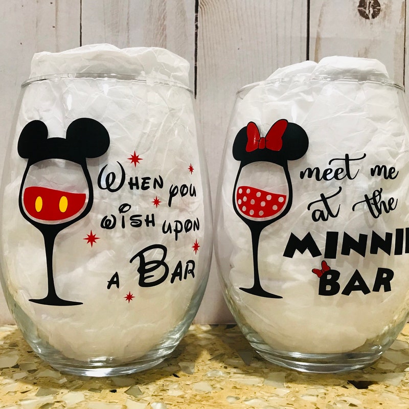 Minnie Mouse Wine - Etsy