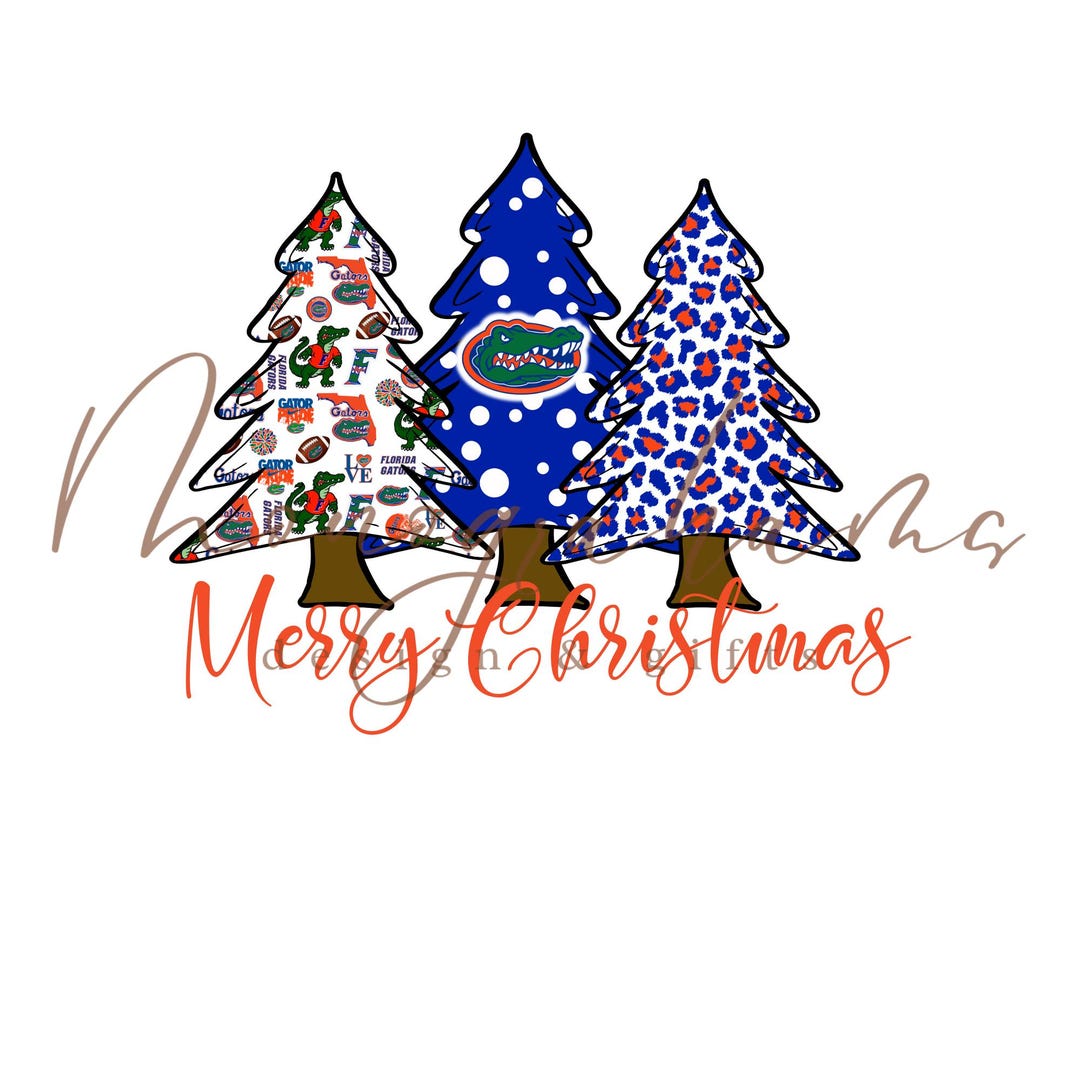 Florida Gators, Christmas Trees, PNG - Etsy