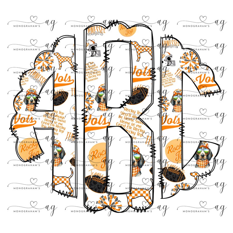 Tennessee Vols Clip Art - Etsy