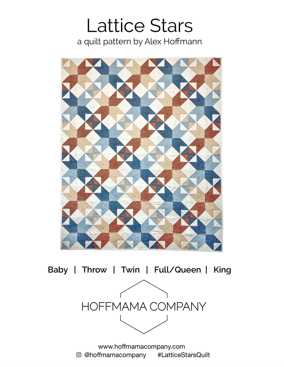 Lattice Stars Quilt Pattern PDF - Etsy