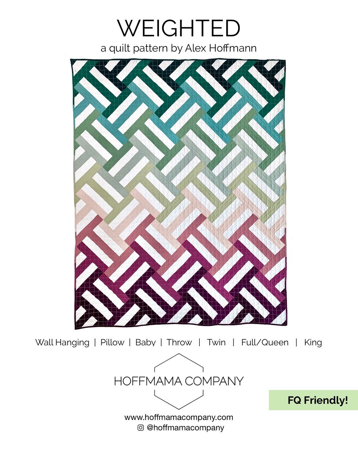 Weighted Quilt Pattern PDF | Etsy