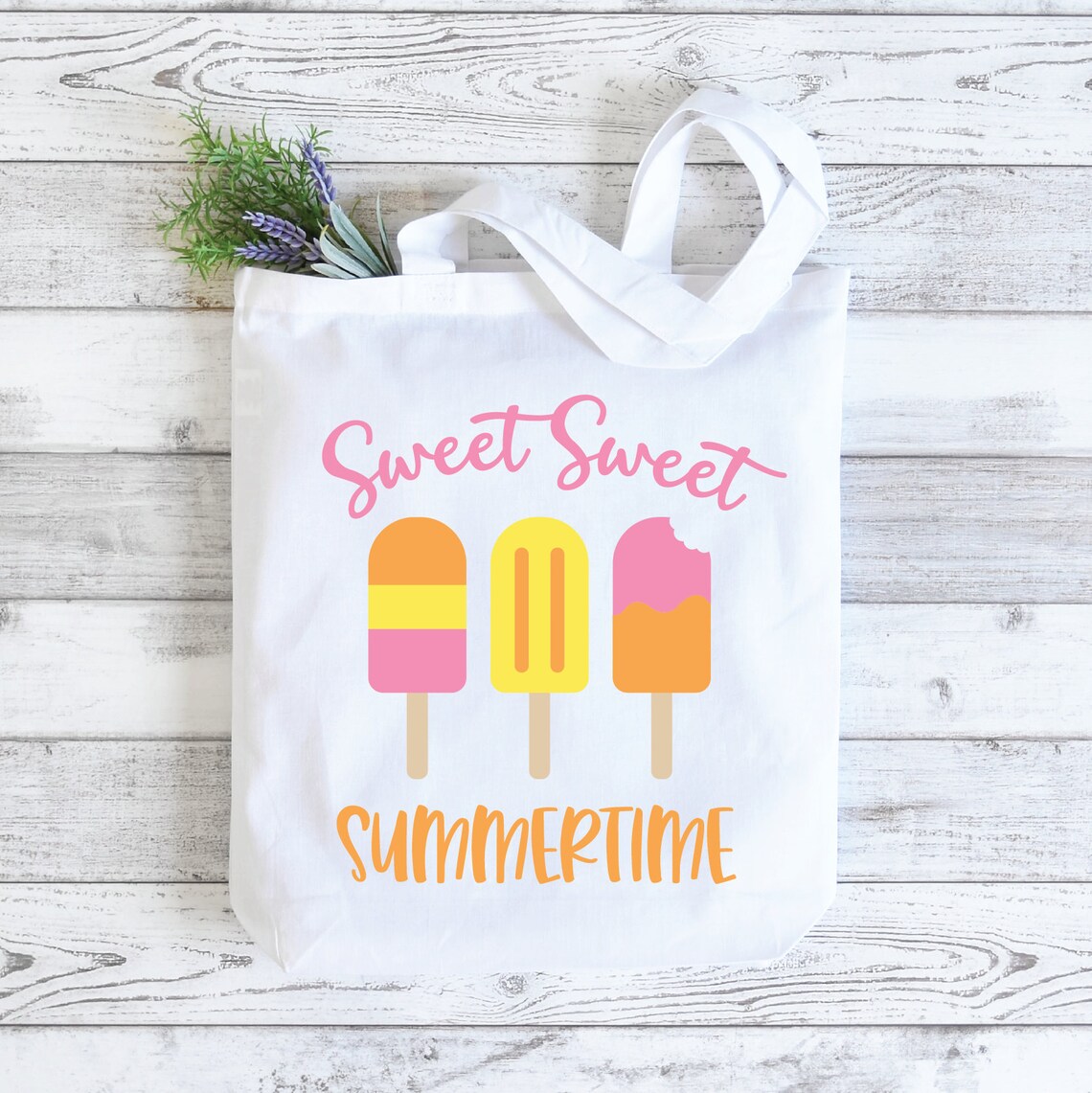 Sweet Sweet Summertime Popsicles SVG, Summer Crafting, Cutting File for ...