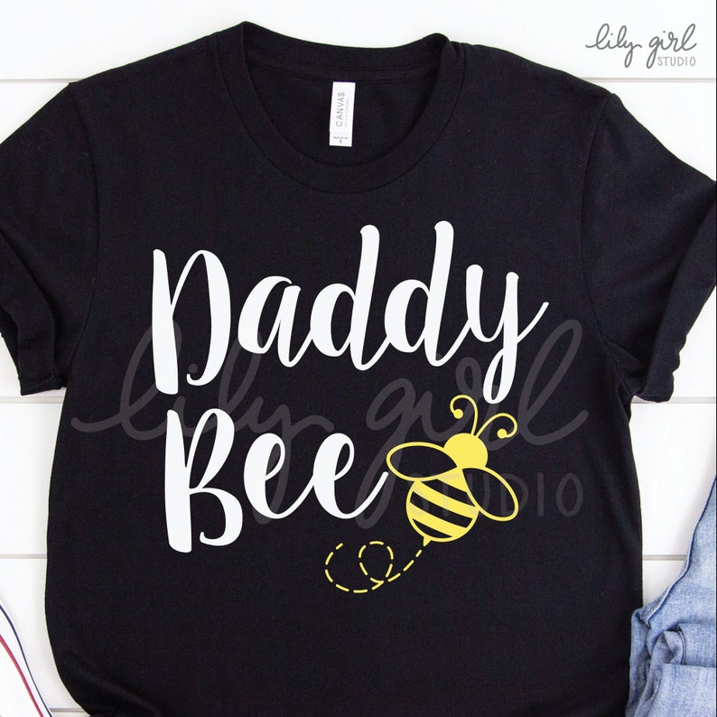 Daddy Bee SVG File, Matching Dad Birthday SVG, Bumble Bee SVG, 1st ...