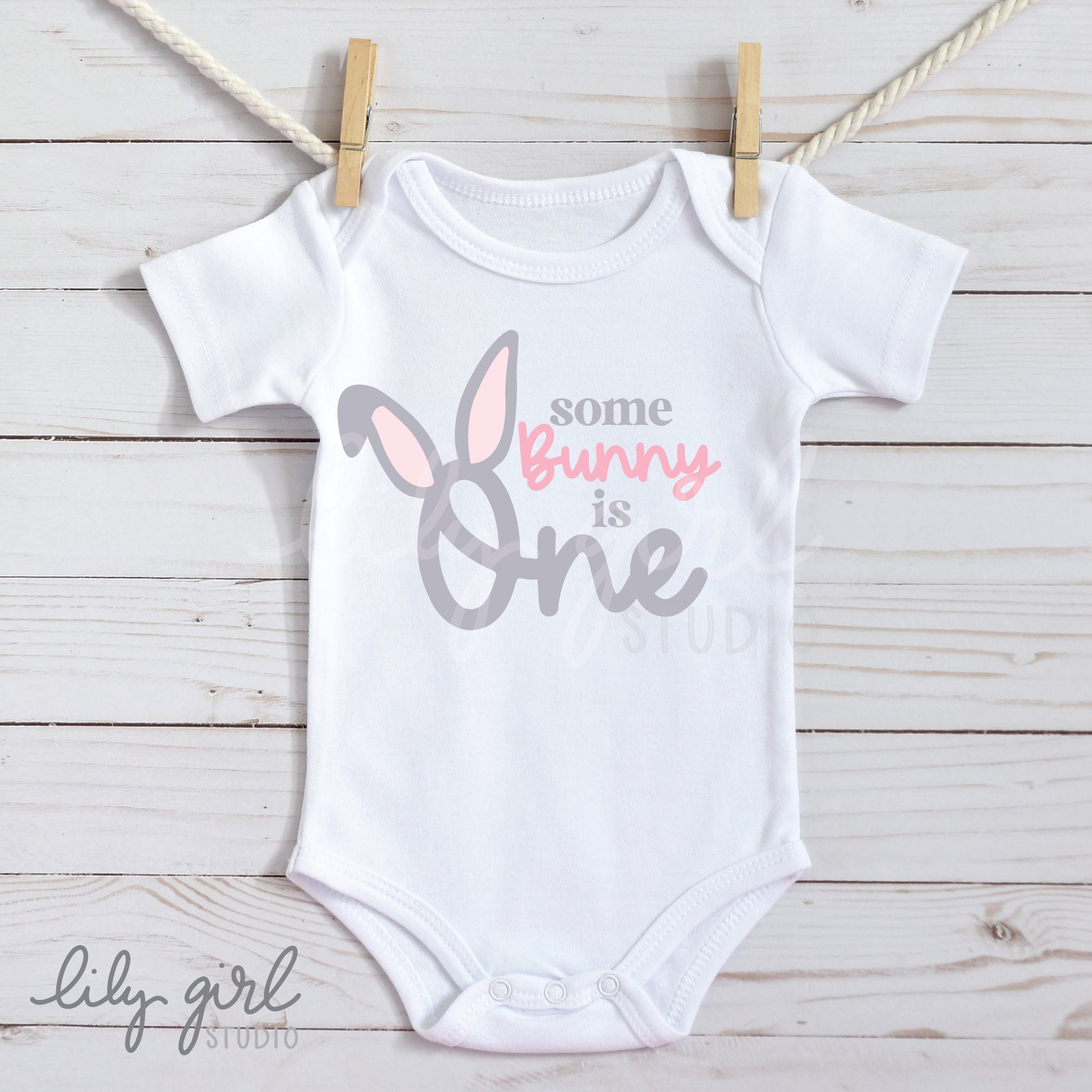 Some Bunny is ONE SVG, 1st Birthday Party SVG, Jpg, Png, Dxf, Cutting ...