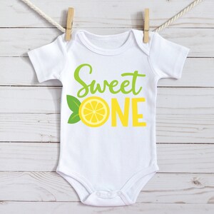 Sweet ONE Lemon SVG, Png, Jpg and Dxf, 1st Birthday, Cutting File for ...