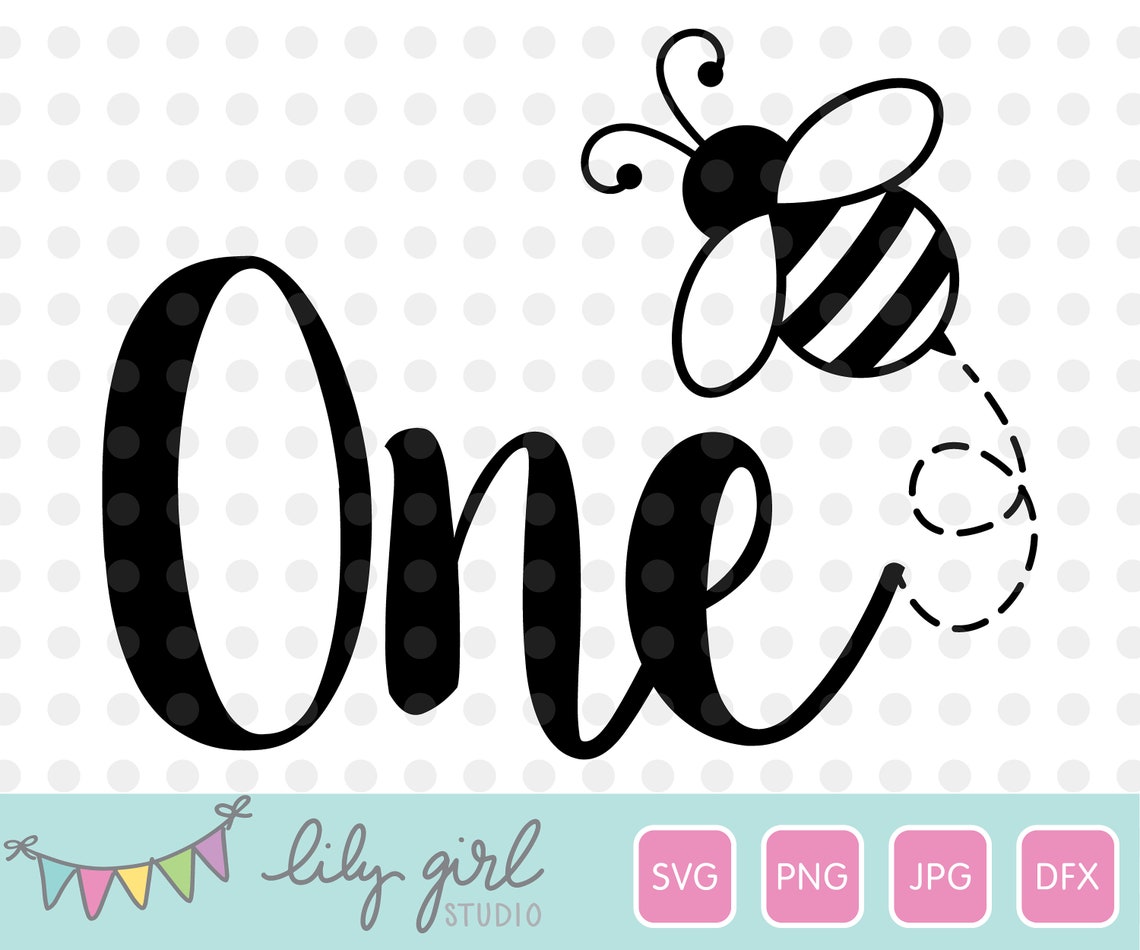 1st Birthday Bumble Bee One SVG Bee Birthday SVG 1st - Etsy