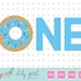 Donut SVG, Blue One SVG, 1st Birthday, Cutting File for Cricut or ...