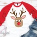 Christmas Cutting File Cute Reindeer SVG Png Jpg and Dxf - Etsy