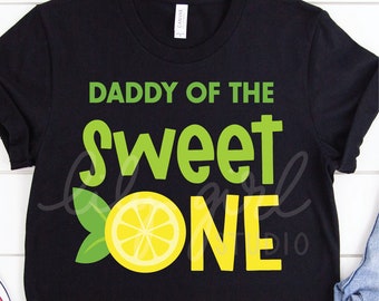 ONE Sweet Girl Lemon SVG Png Jpg and Dxf 1st Birthday | Etsy