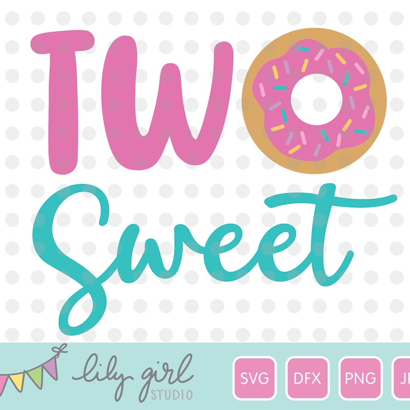 Two Svg - Etsy