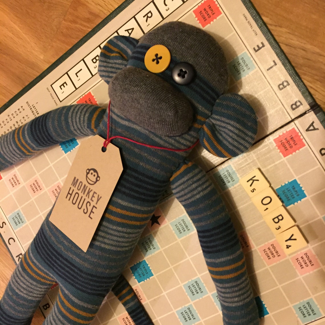 Sock Monkey Made to Order - Etsy