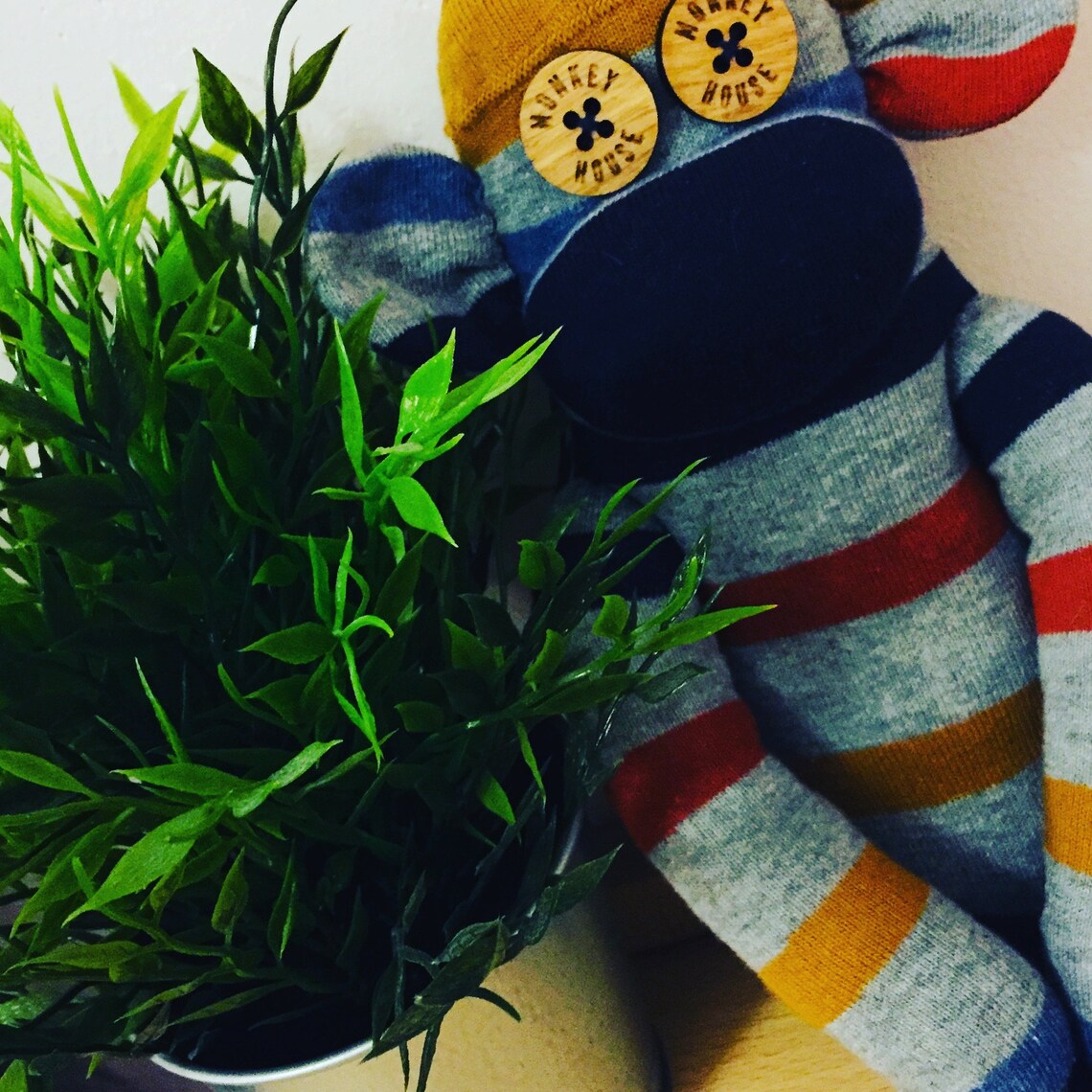 Sock Monkey Made to Order - Etsy