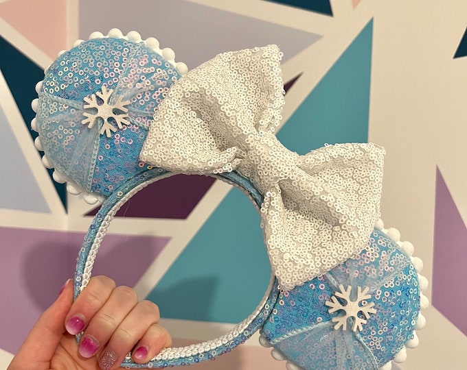 Ice Queen Mouse Ears - Etsy