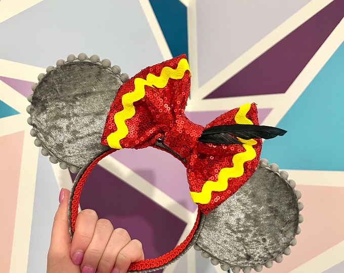 Flying Elephant Mouse Ears - Etsy