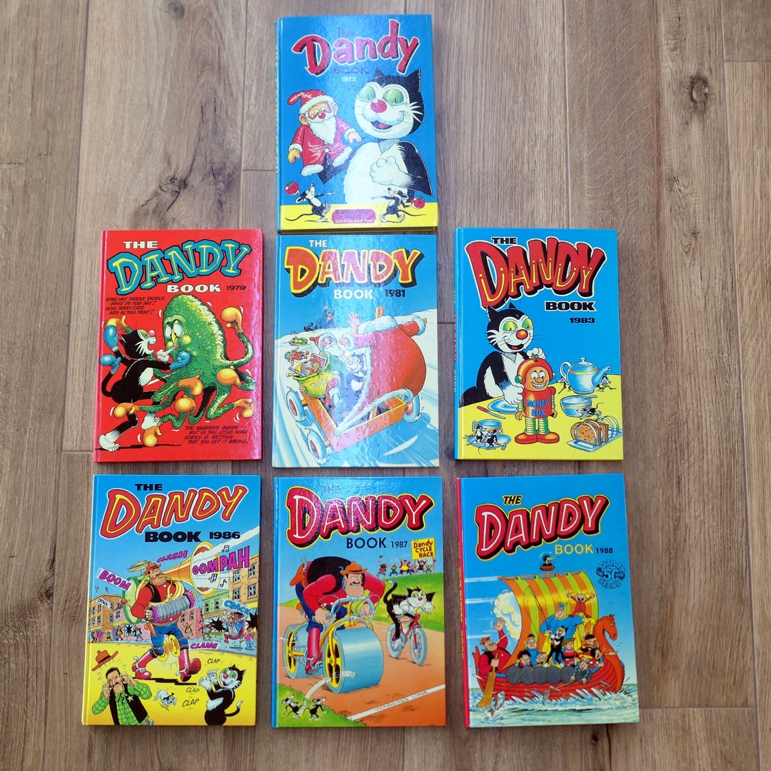 Vintage Dandy Annuals: 1972-1988 DC Thomson Comic Books - Etsy