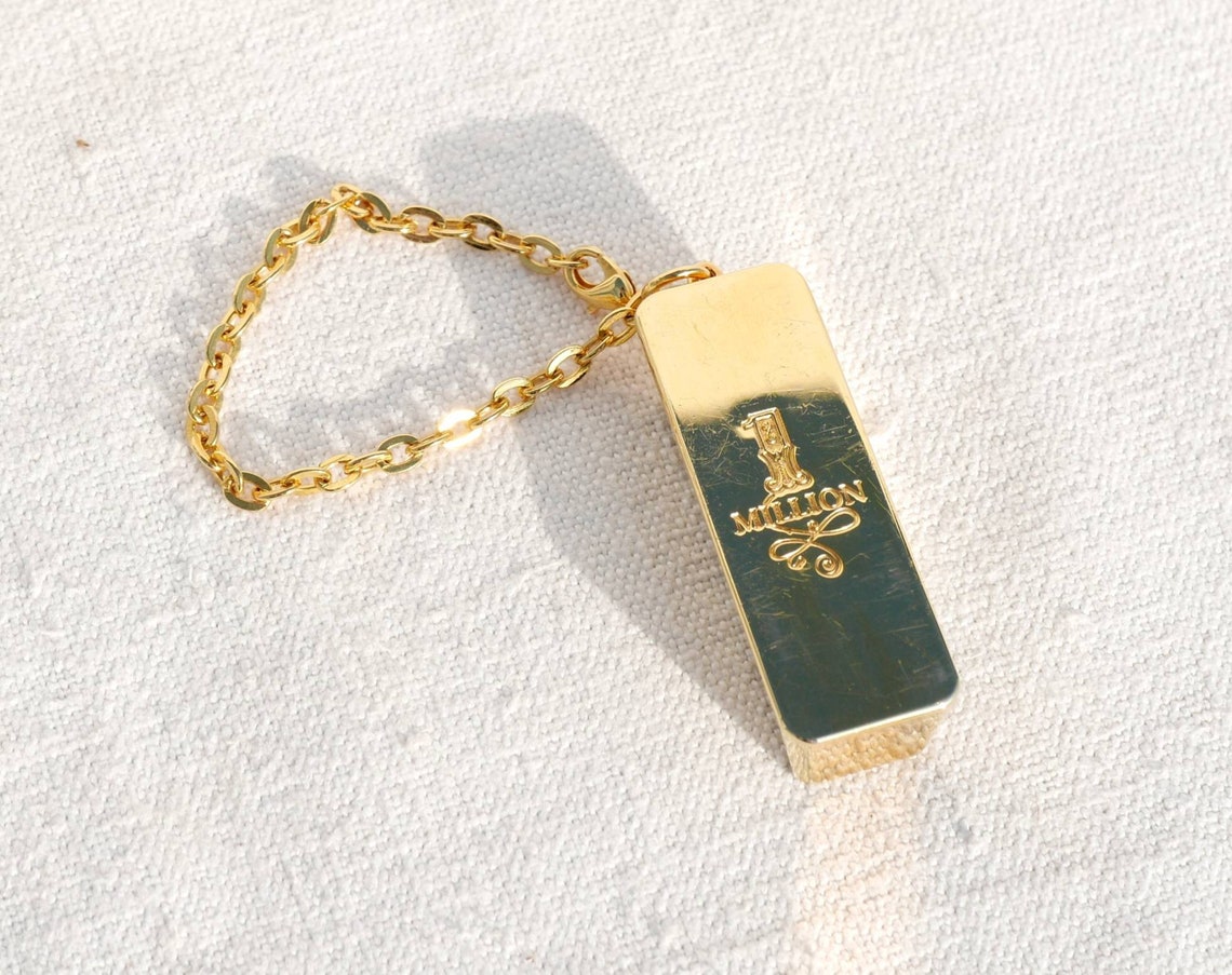 Paco Rabanne one million key chain | Etsy