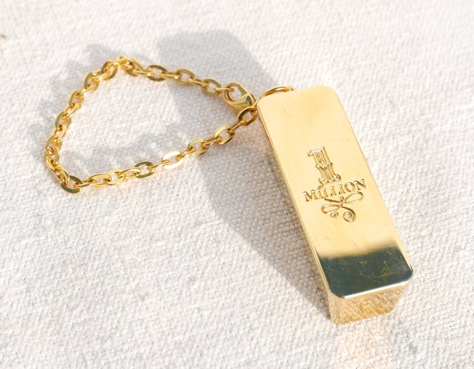 Paco Rabanne one million key chain | Etsy