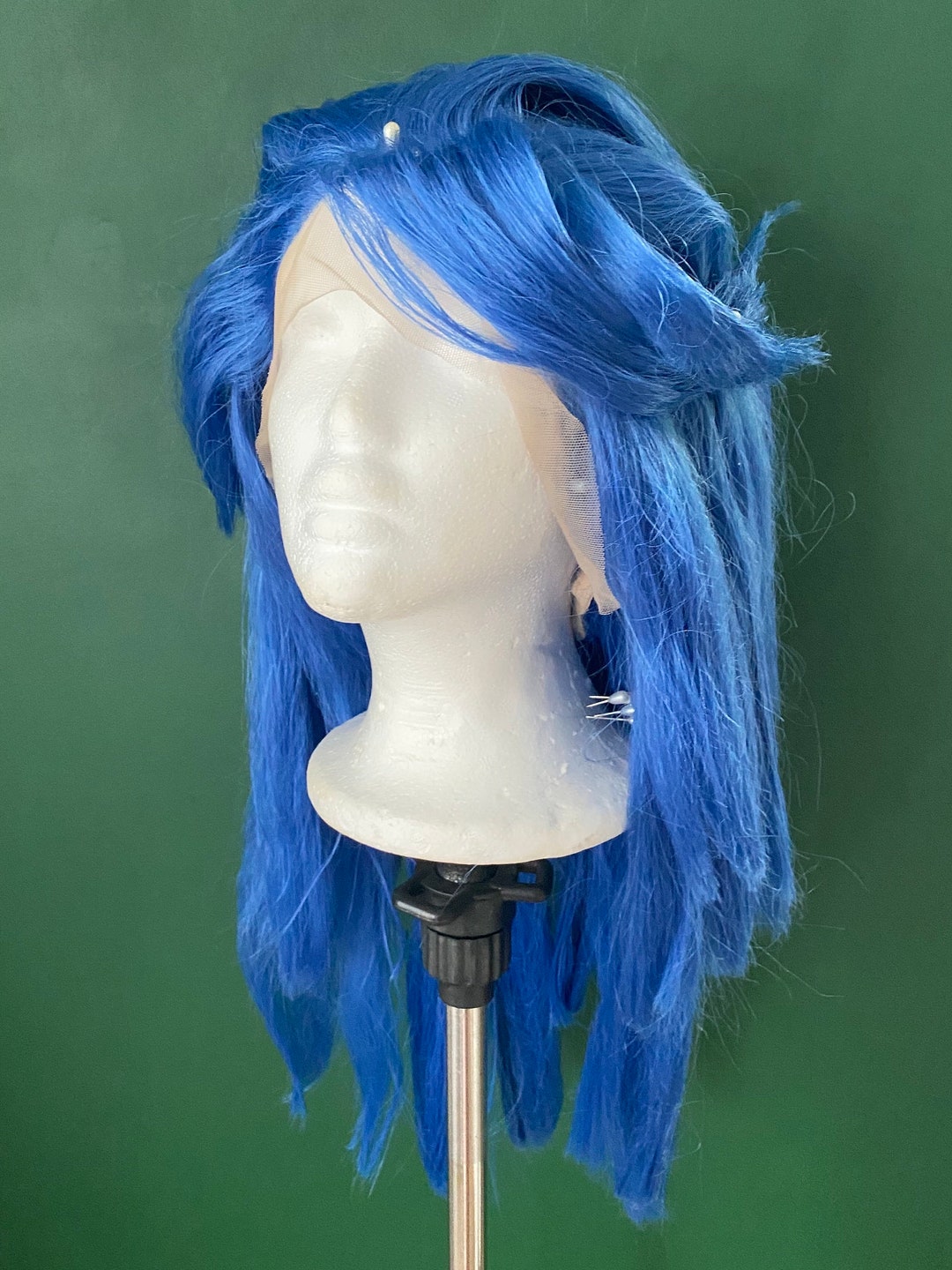 Sonic the Hedgehog Inspired Synthetic Lace Front Wig Cosplay - Etsy