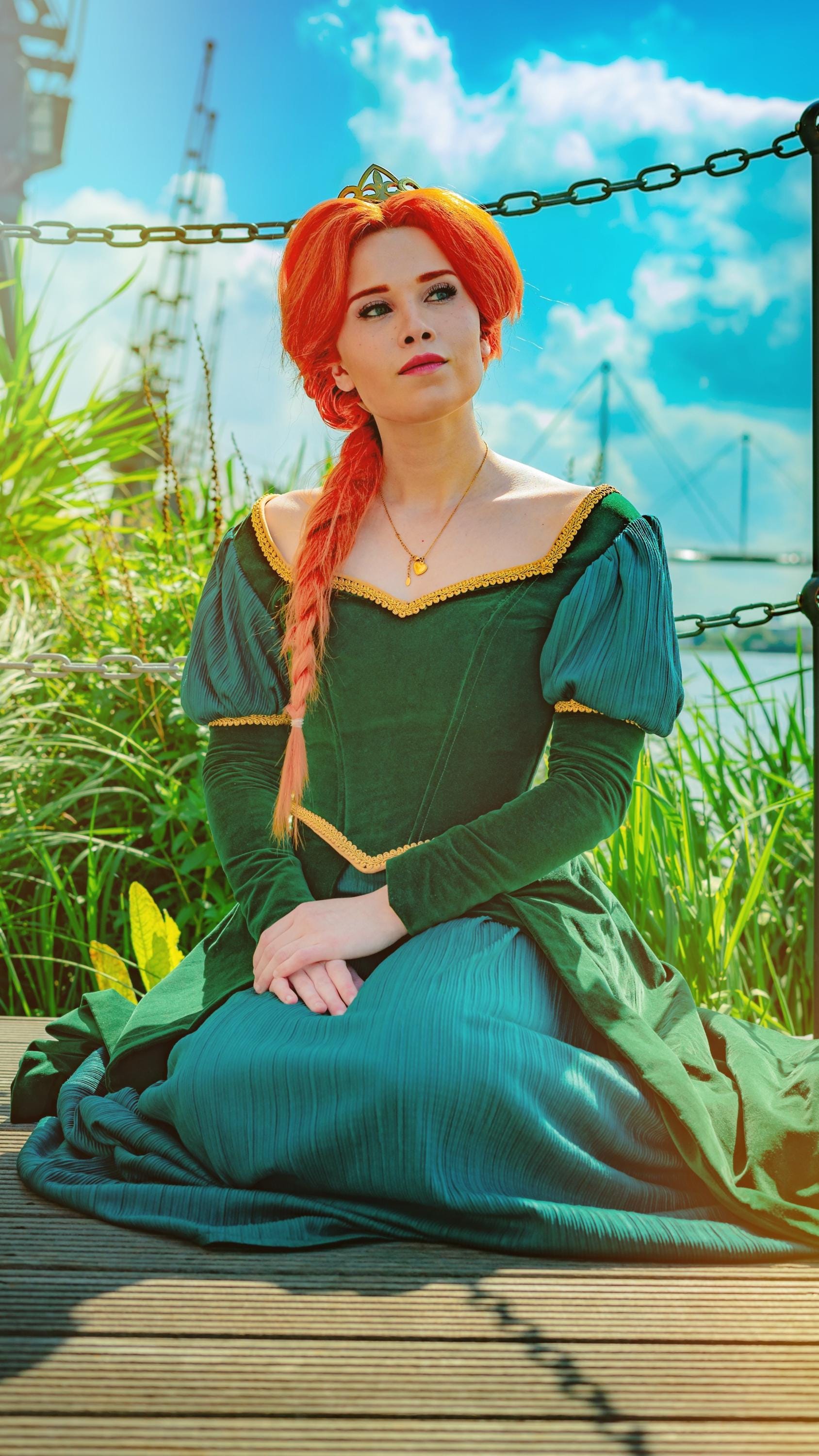 Princess Fiona Shrek Lace Front Wig - Etsy
