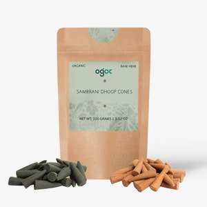 Incense Agarwood Sambrani Dhoop Cones Stick Dhup Batti, Best for Pooja ...