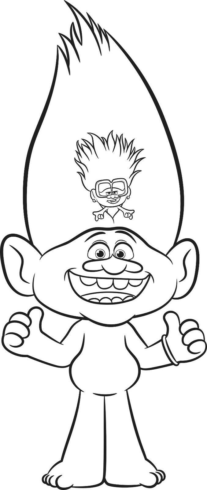 Troll Face Coloring Pages