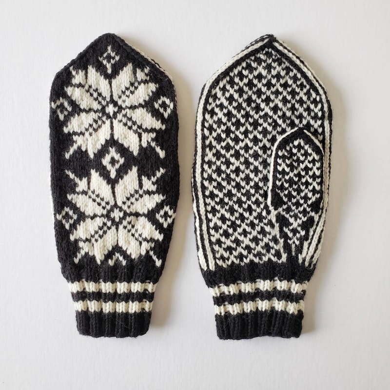 Scandinavian Mittens - Etsy