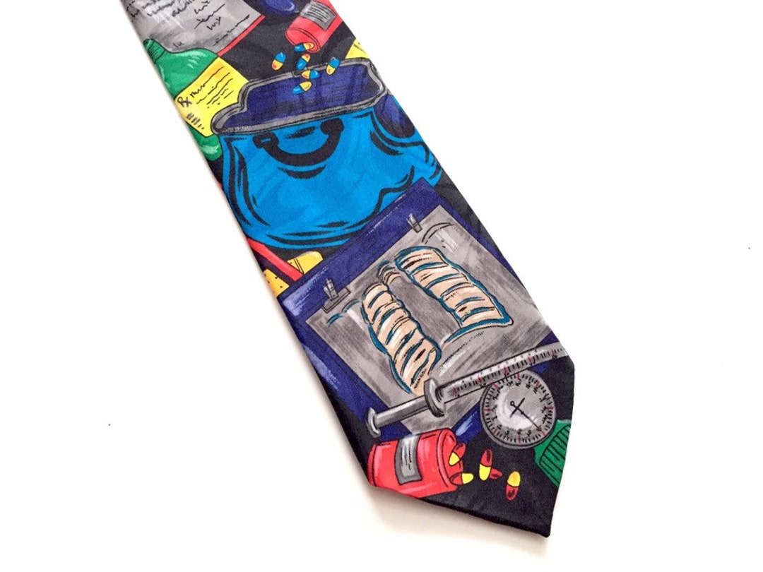 Doctor Tie for Men - Doctor Gifts - Mens Ties Necktie - Mans Tie - Gift ...