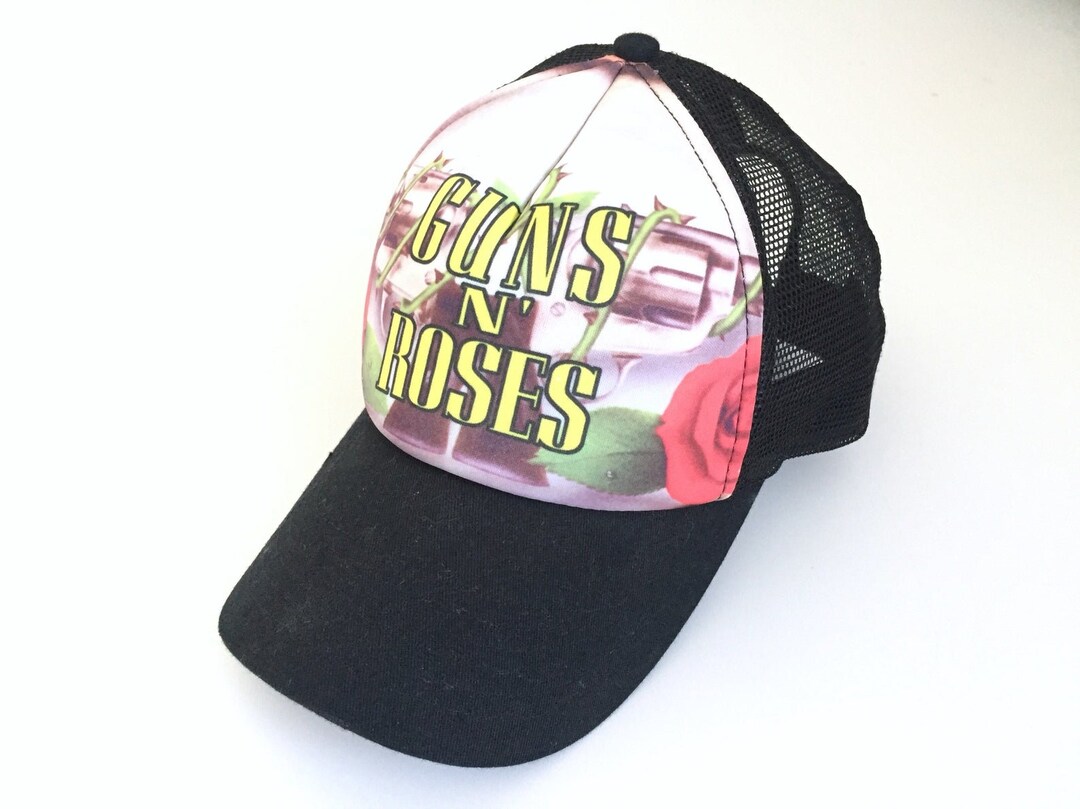 Vintage Guns N Roses Hat Concert Memorabilia Rock N Roll Groupie ...